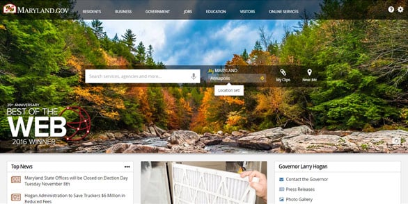 21 of the Best State Government Website Designs