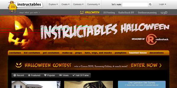 Top 25 Websites to Get You Ready for Halloween