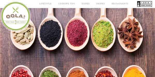 Top 50 Most Appetizing Designs for Food Websites