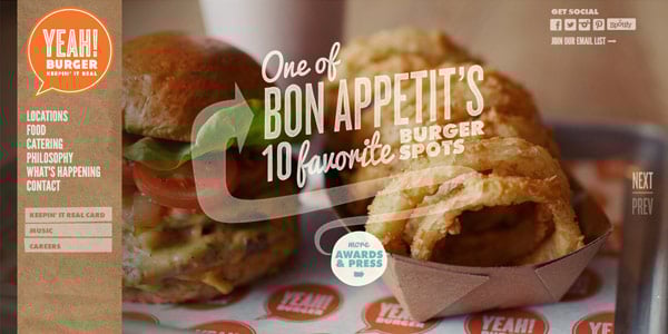 Top 50 Most Appetizing Designs for Food Websites