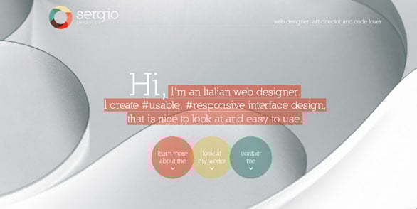 60 Beautiful Examples of One Page Website Design Inspirations
