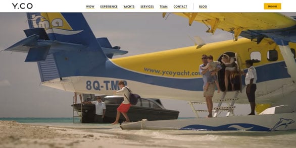 50 Examples of Large Background Video Websites